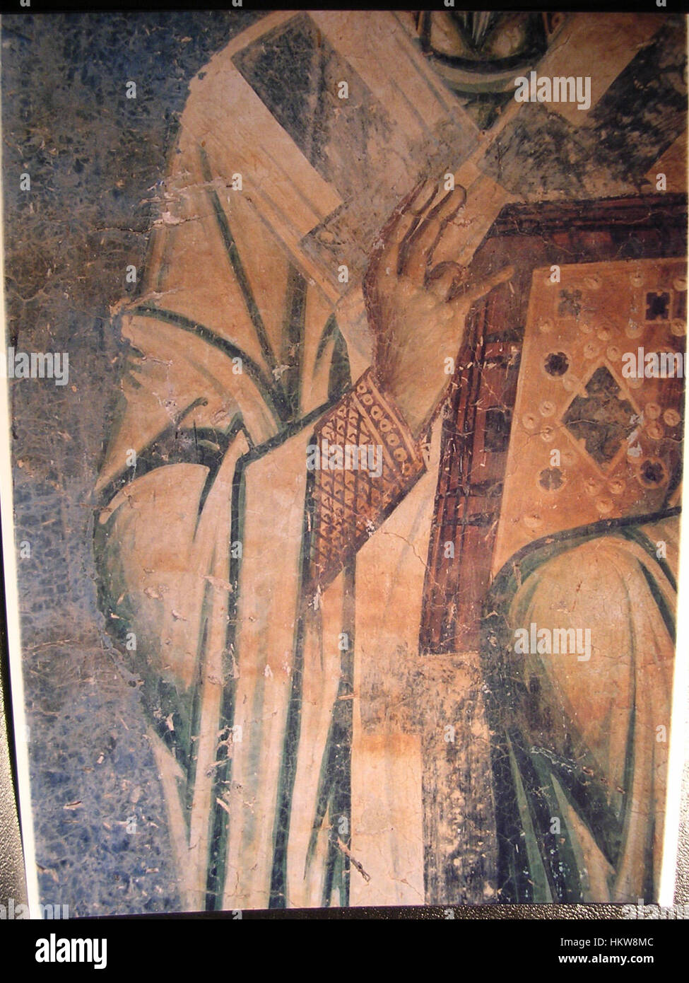 This fresco from the Church of Saint Pantelejmon in Nerezi, located in ...