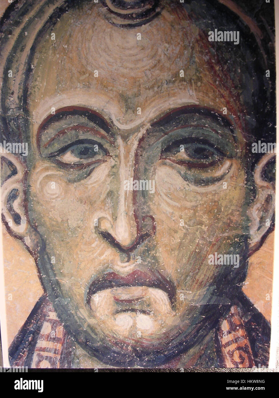 The frescoes at St. Panteleimon in Nerezi, North Macedonia, are ...