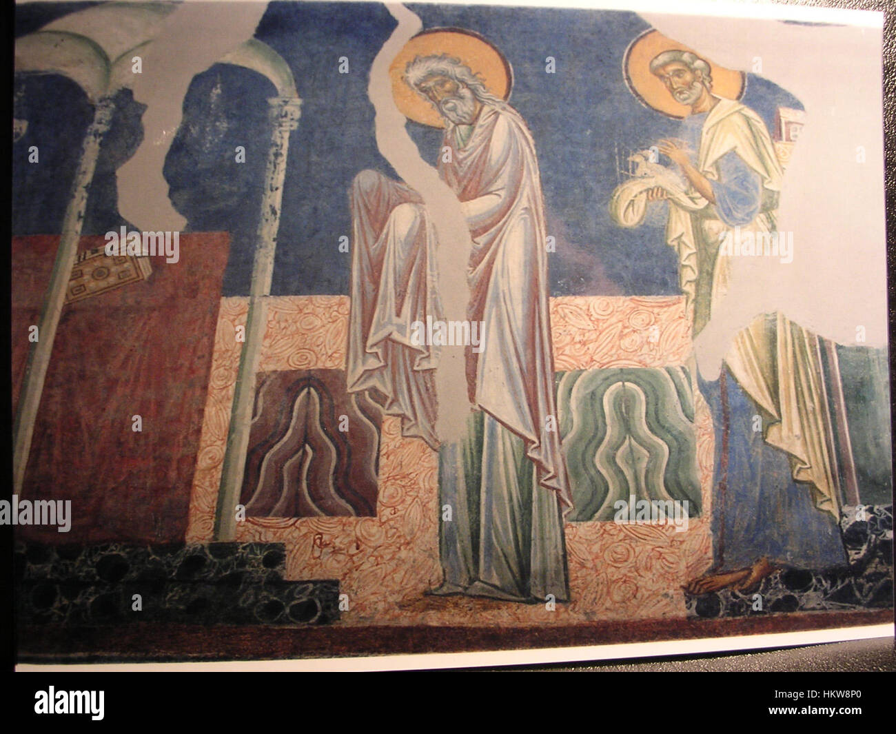 This artwork, 'Freski vo Sv. Pantelejmon od Nerezi', is a historical ...