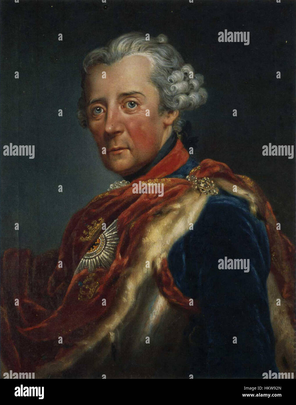 Frederick the great painting hi-res stock photography and images - Alamy