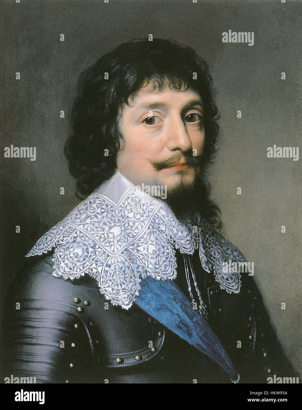 This portrait depicts Friedrich V of the Palatinate, also known as the ...