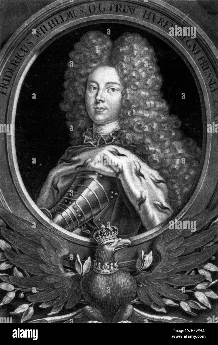 Friedrich Wilhelm I of Prussia Stock Photo - Alamy