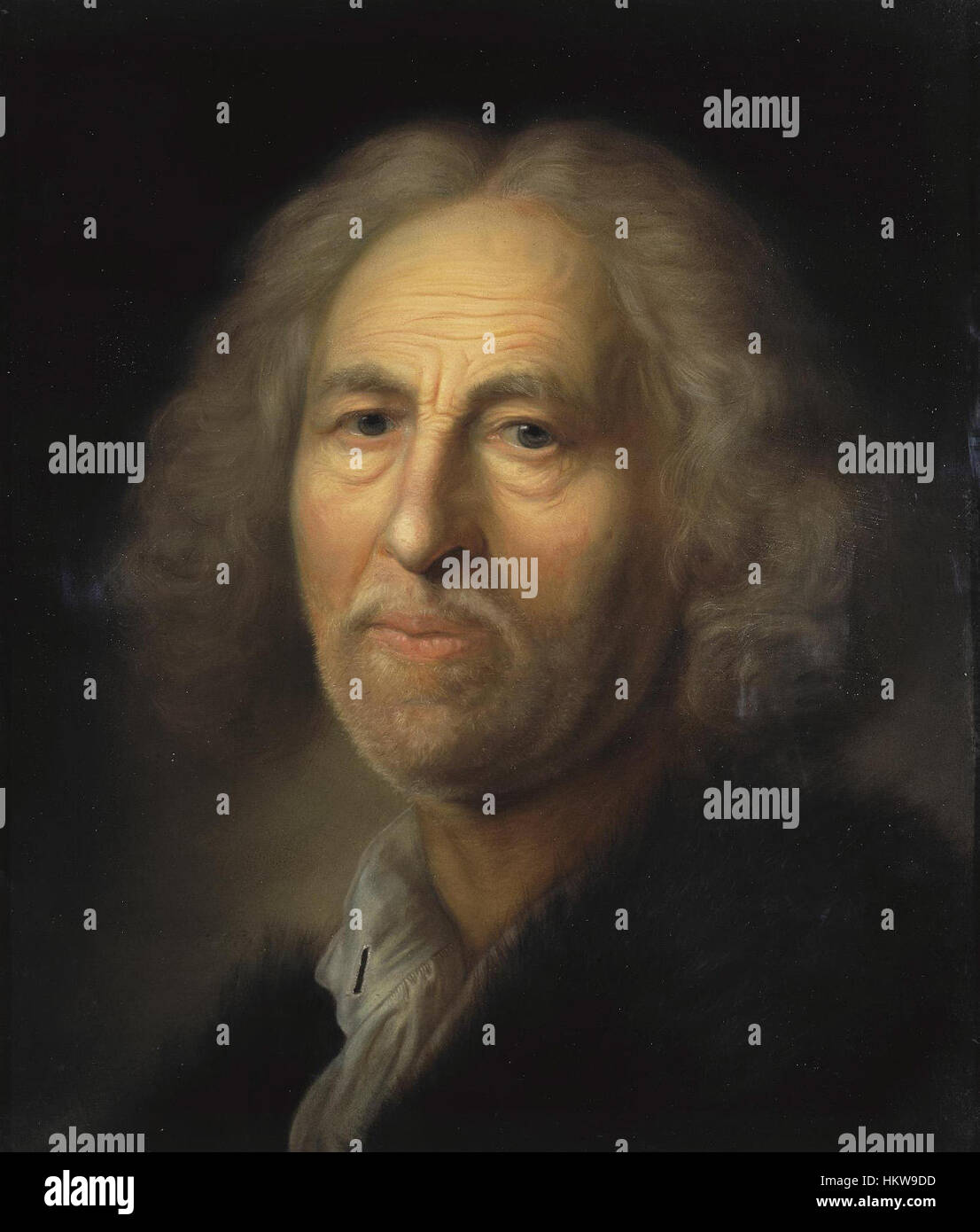 Balthasar Denner’s *Portrait of an Old Man* is a fine example of his ...