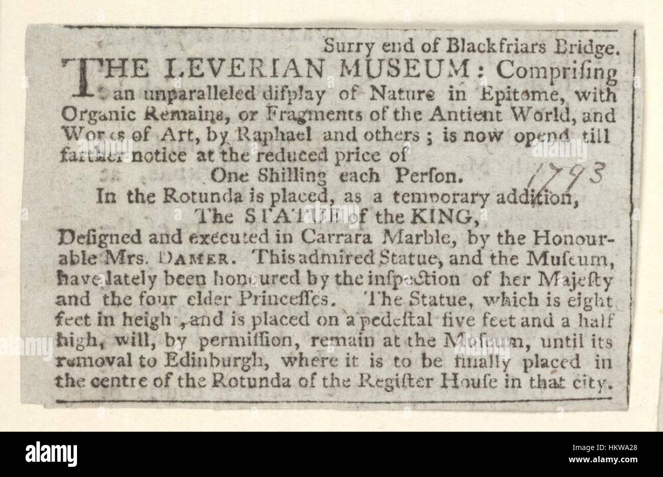 Bodleian Libraries, Leverian Museum Stock Photo - Alamy