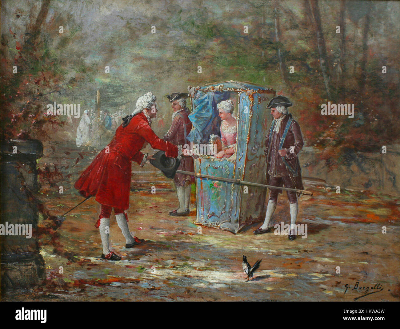 The work of G. Borgelli represents a masterful execution of classical ...