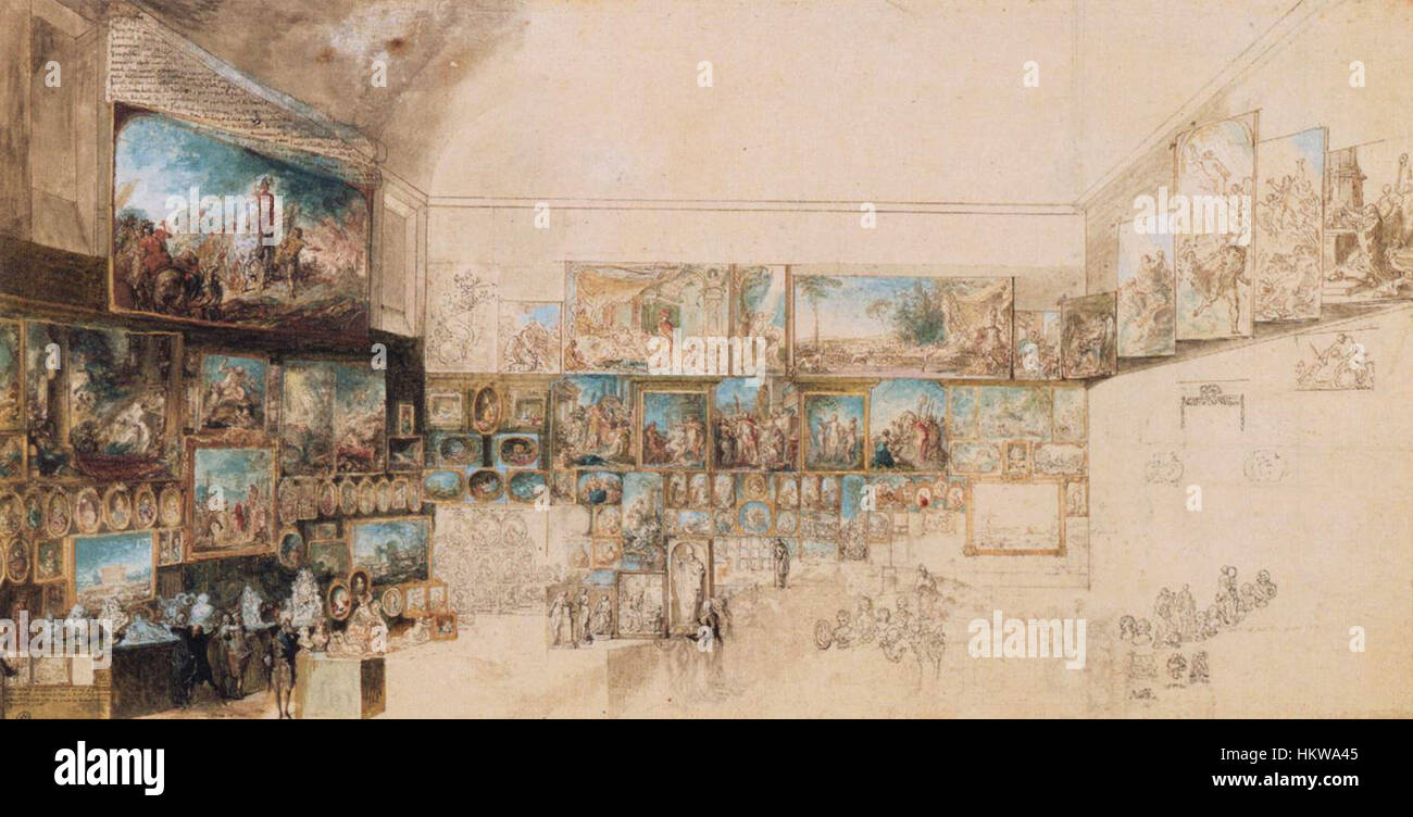 Gabriel jacques saint aubin hi-res stock photography and images - Alamy