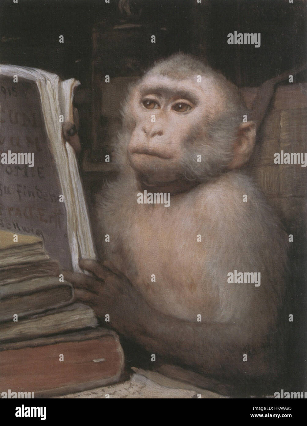 Gabriel Von Max The Anatomist