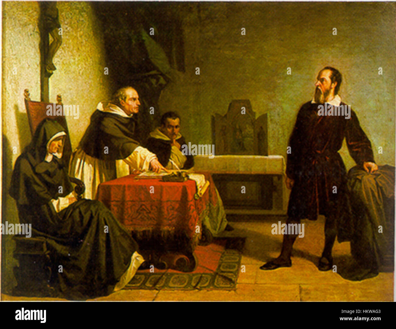 Roman inquisition painting hi-res stock photography and images - Alamy
