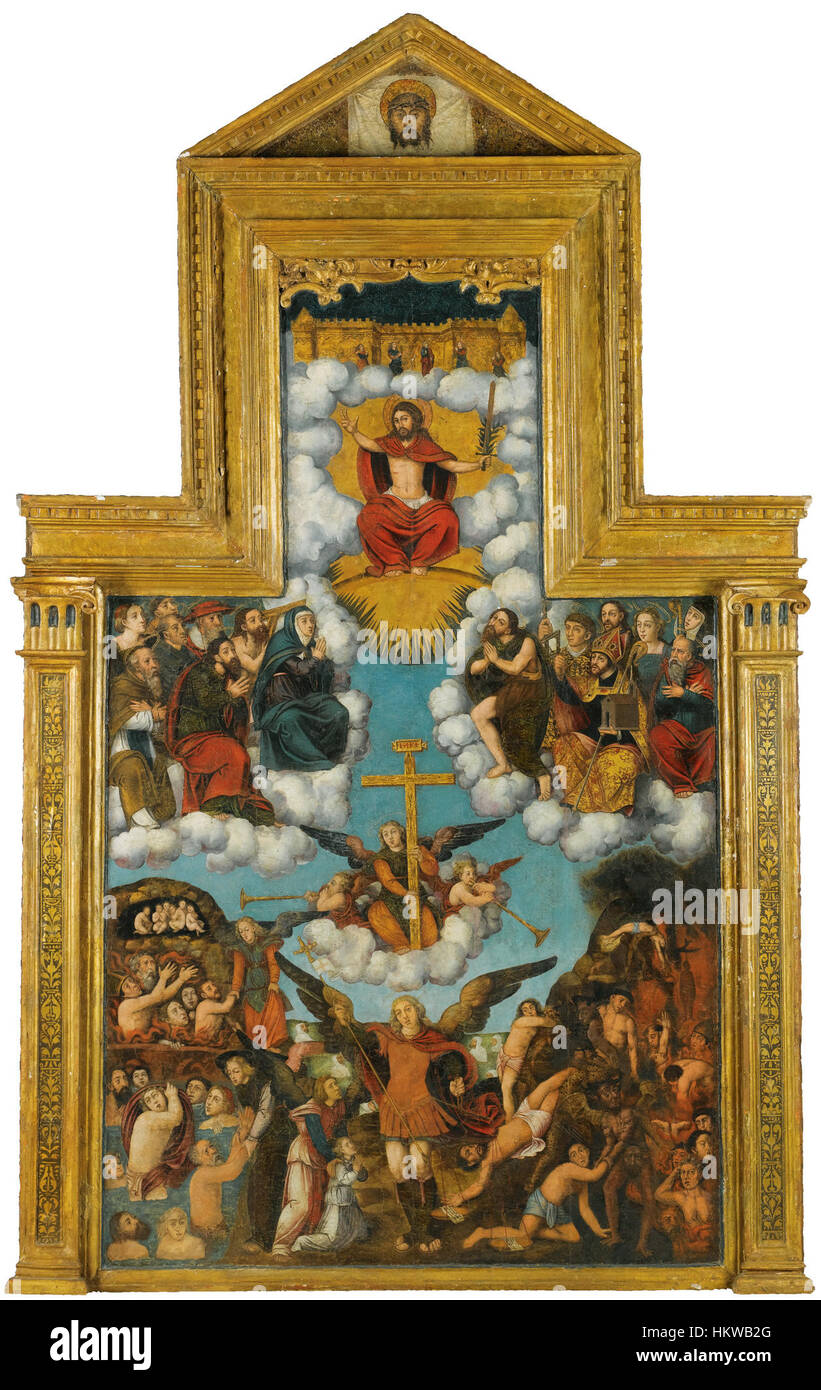 Gaspar Requena’s painting 'Juicio Final' (Final Judgment) depicts the ...