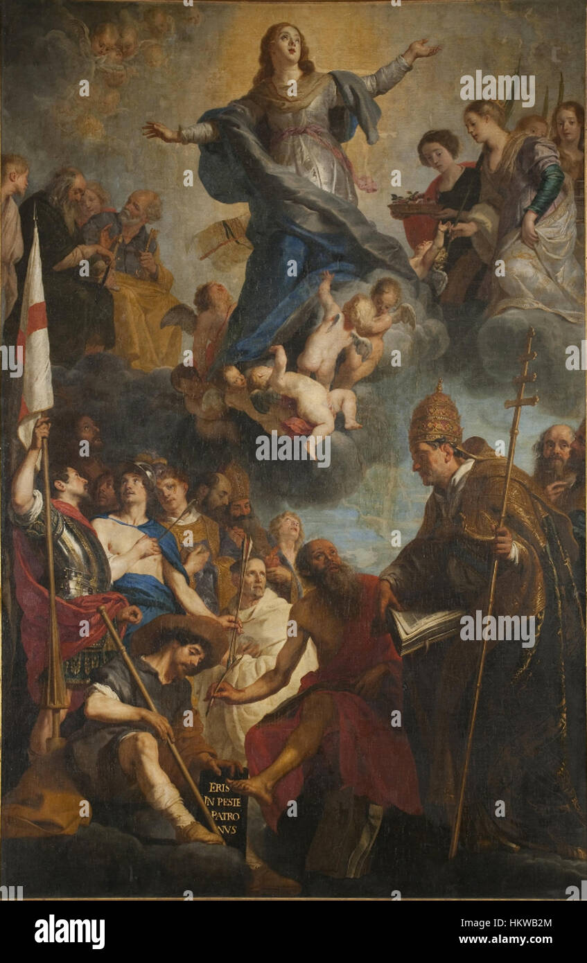 Gaspar the Crayer's 'Veneration of the Virgin by Saints' is a classic ...