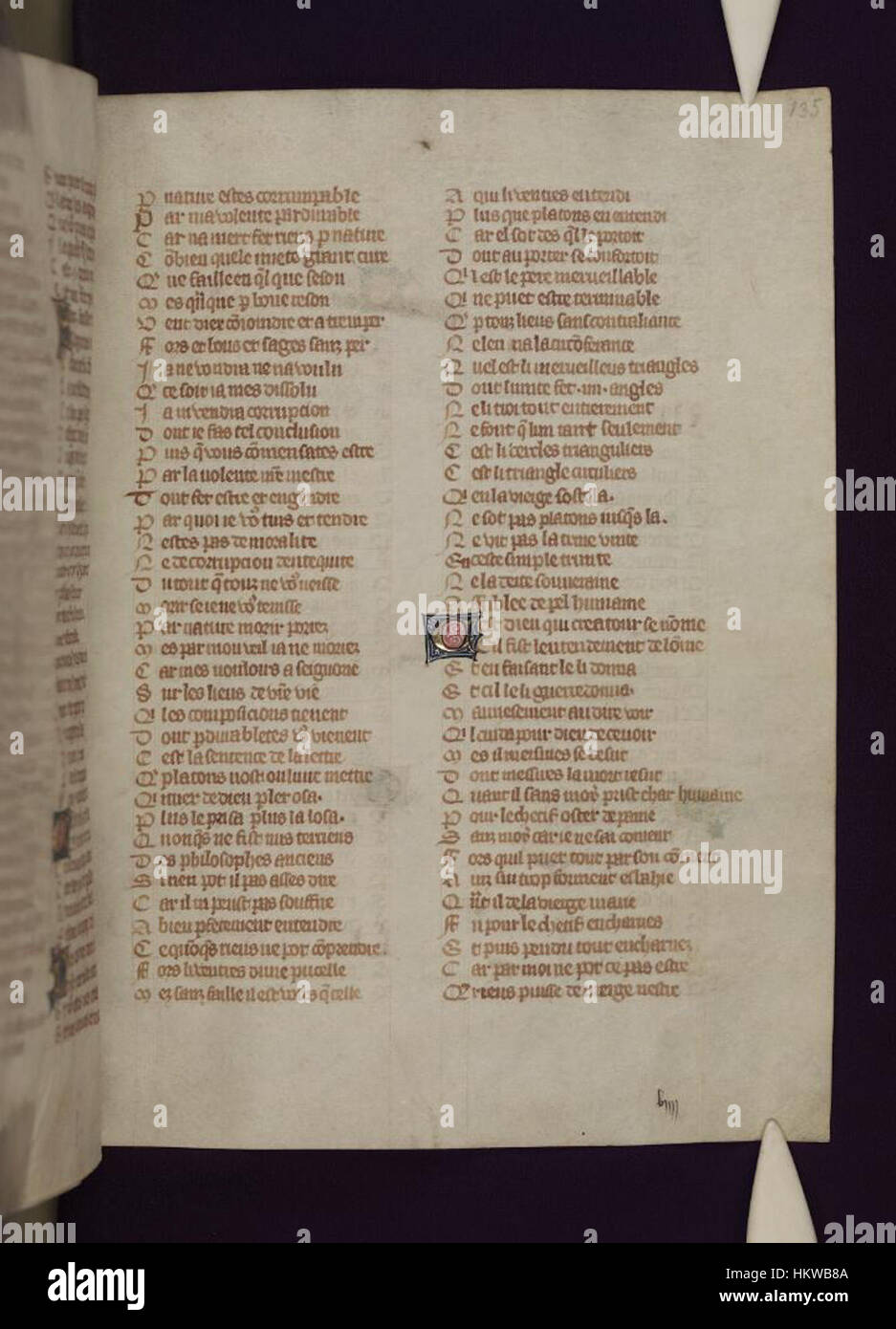 'Le Roman de la Rose' is a medieval French manuscript housed in the ...