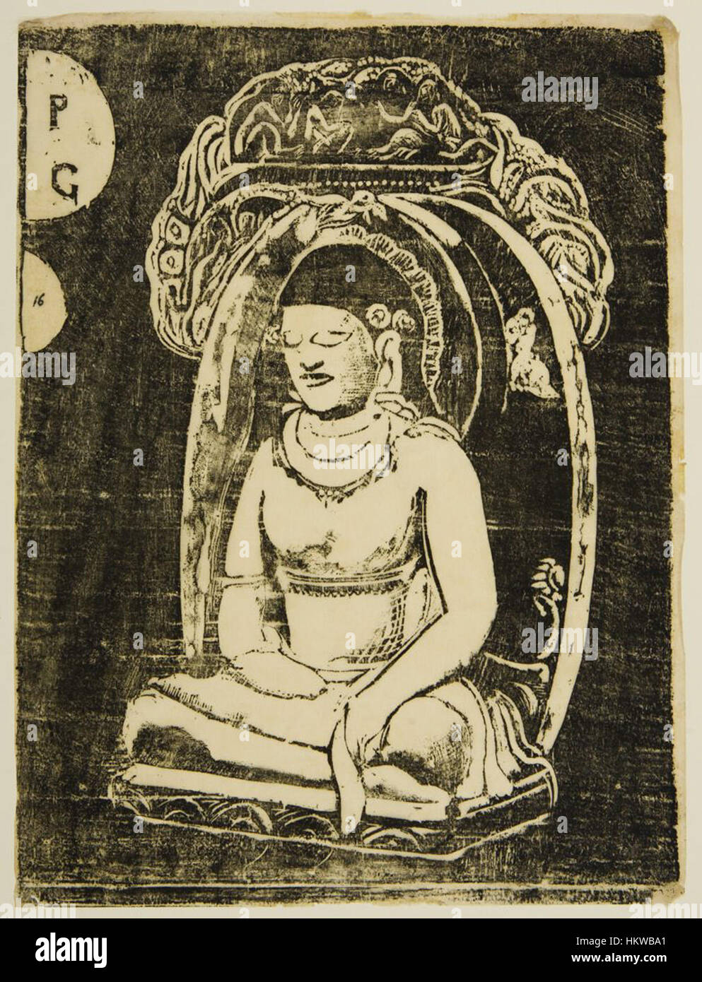 Bouddha drawing hi-res stock photography and images - Alamy