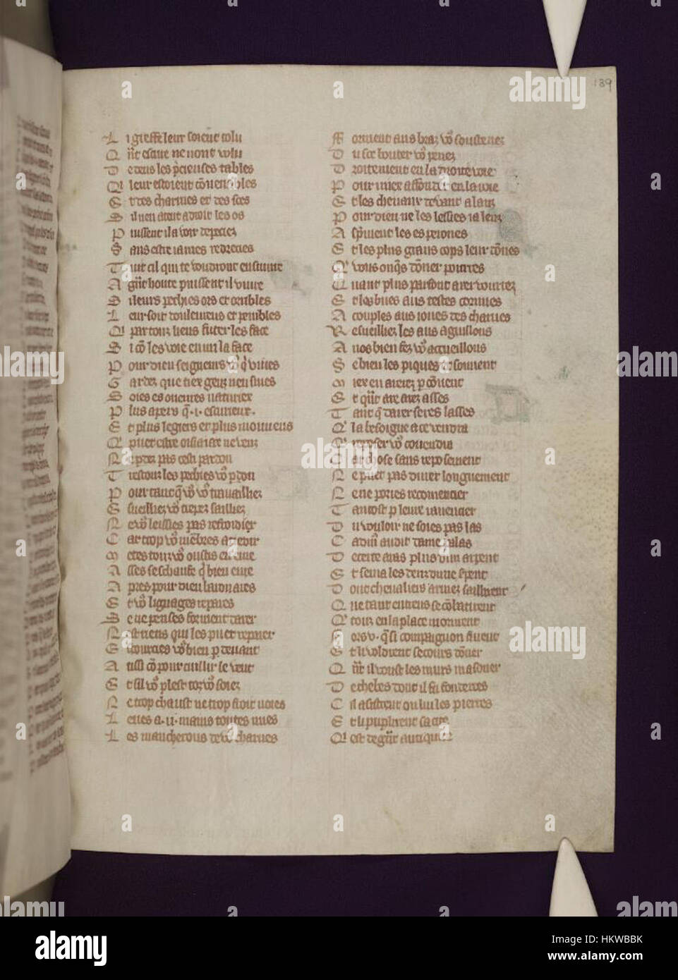 This illuminated manuscript, 'Le Roman de la Rose,' from the Bodleian ...