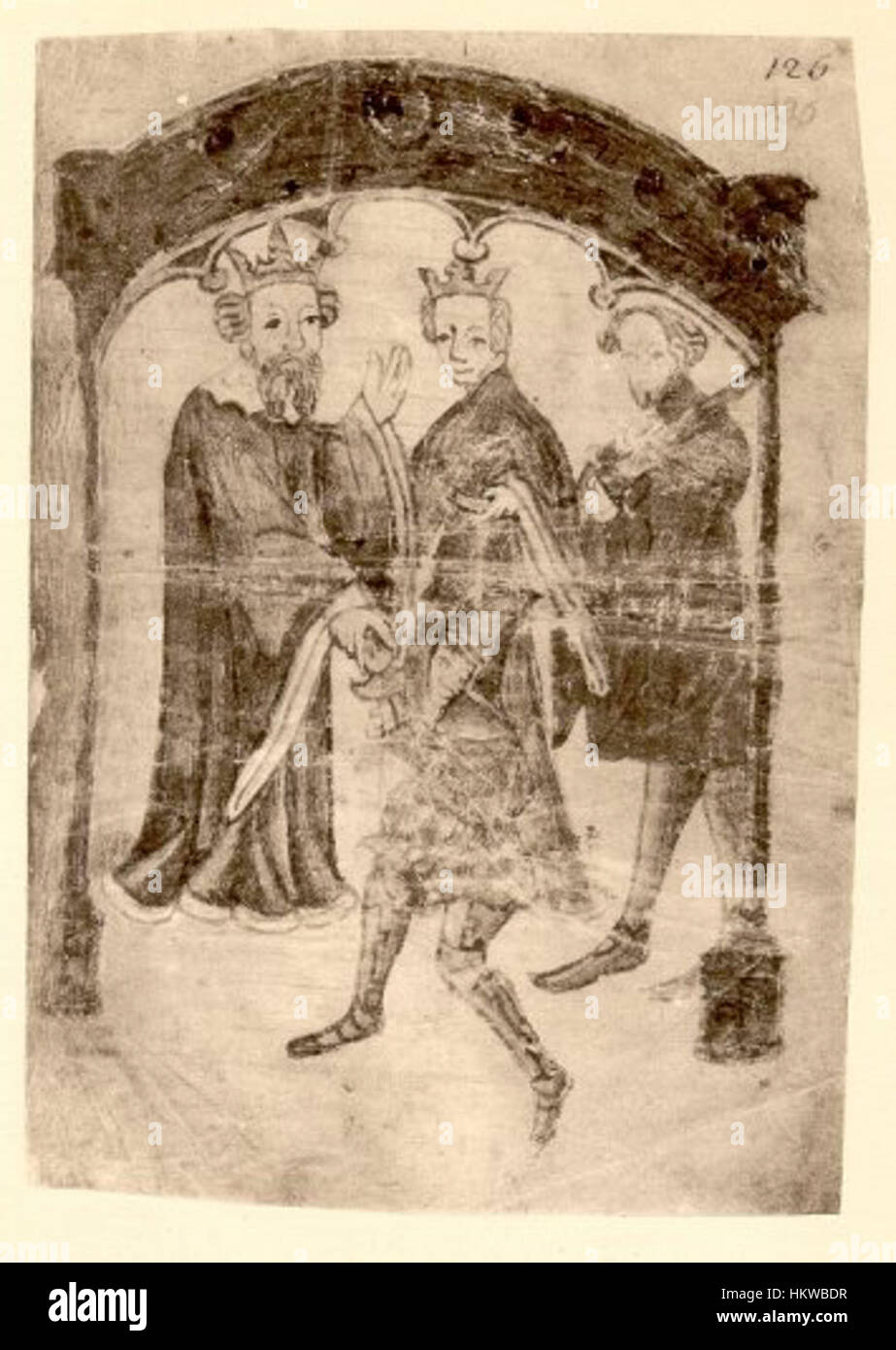 'Gawain’s Return' is a painting that depicts the legendary Arthurian ...