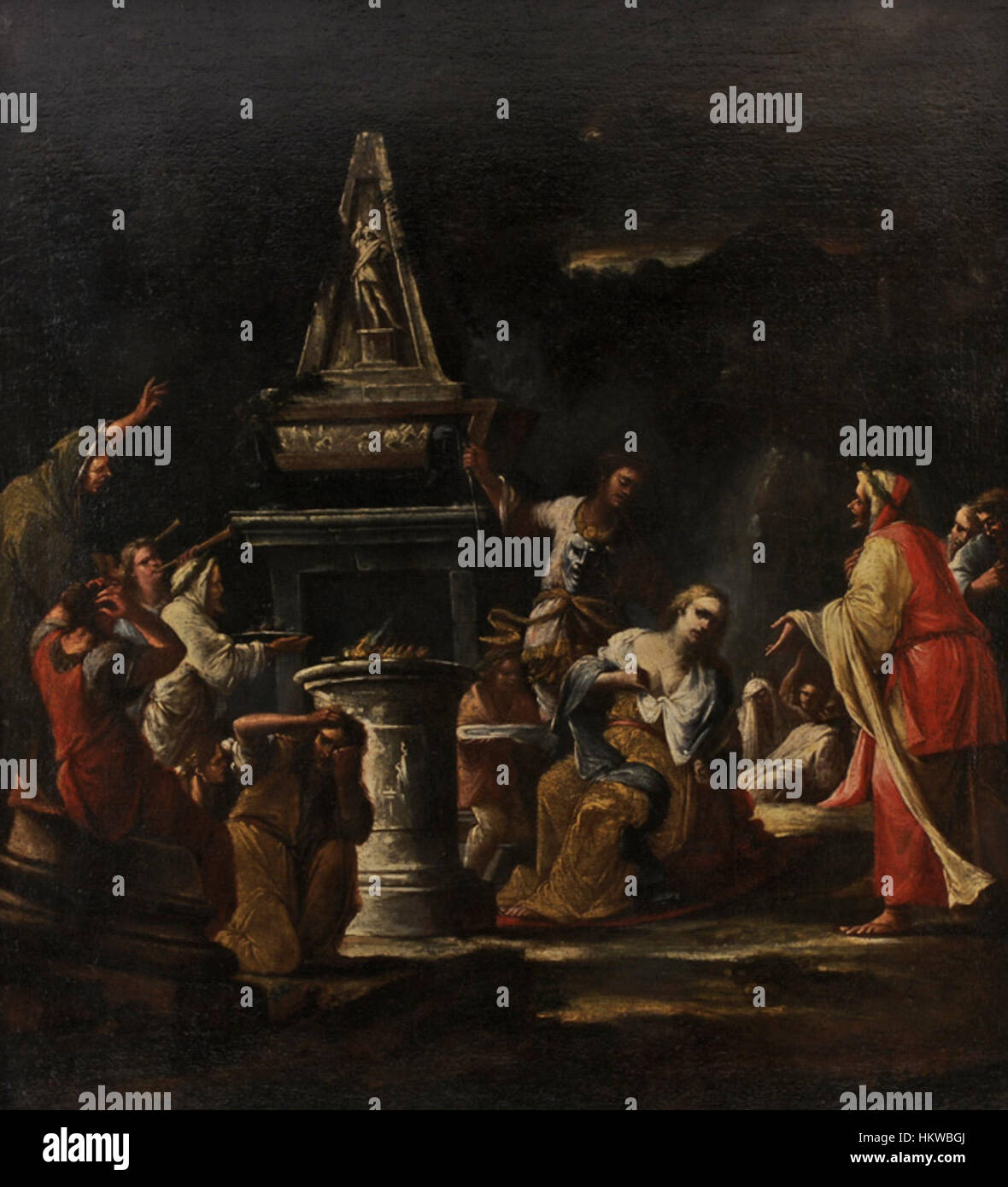 Sacrificio ritual de escena hi-res stock photography and images - Alamy