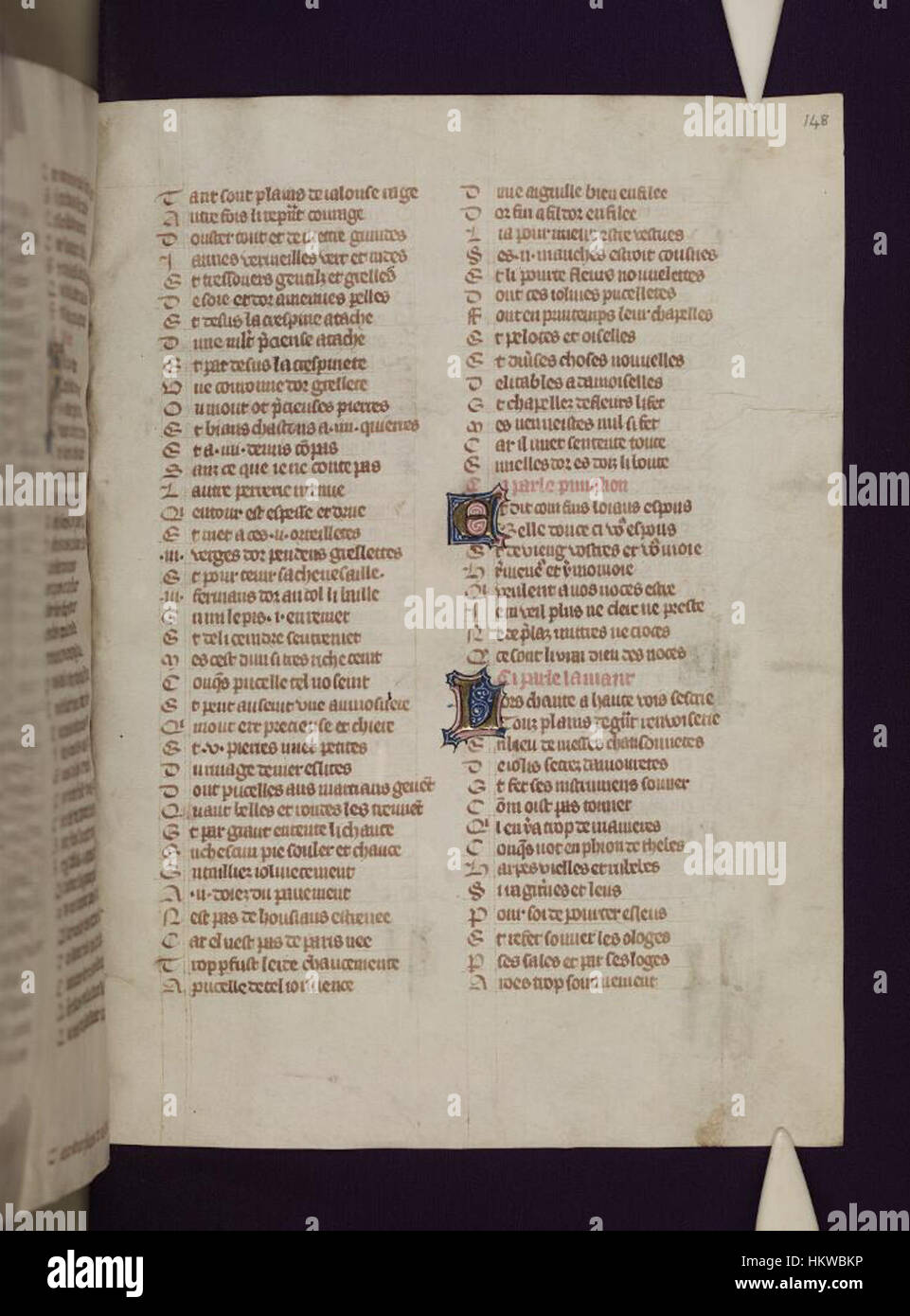 *Le Roman de la Rose* is an illuminated manuscript housed in the ...