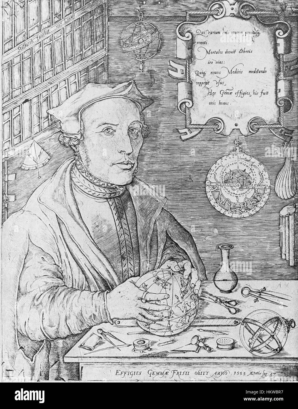 Scholar gemma frisius hi-res stock photography and images - Alamy