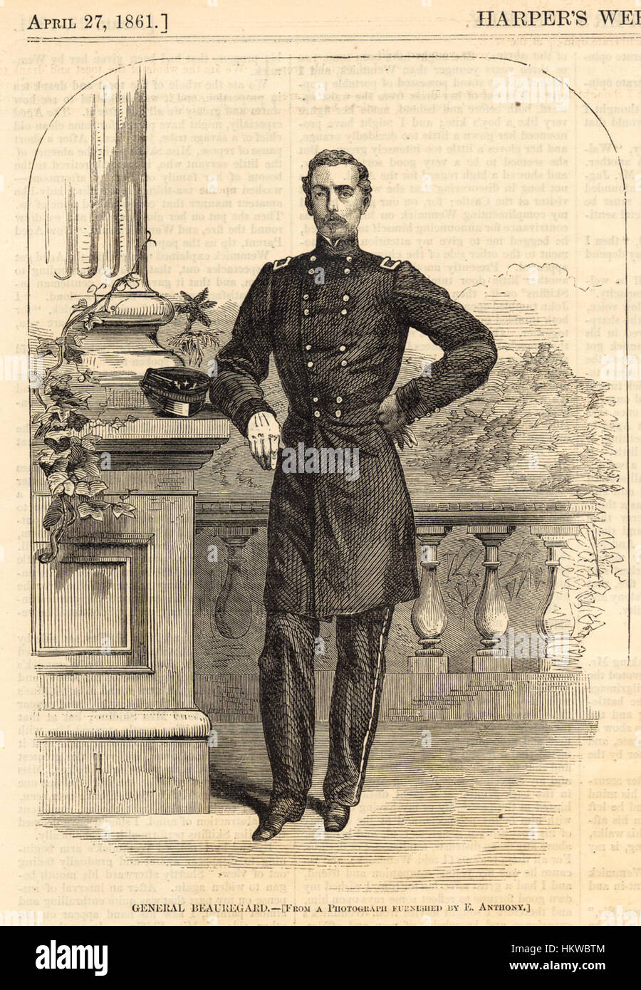 This portrait of General Beauregard, housed in the Boston Public ...