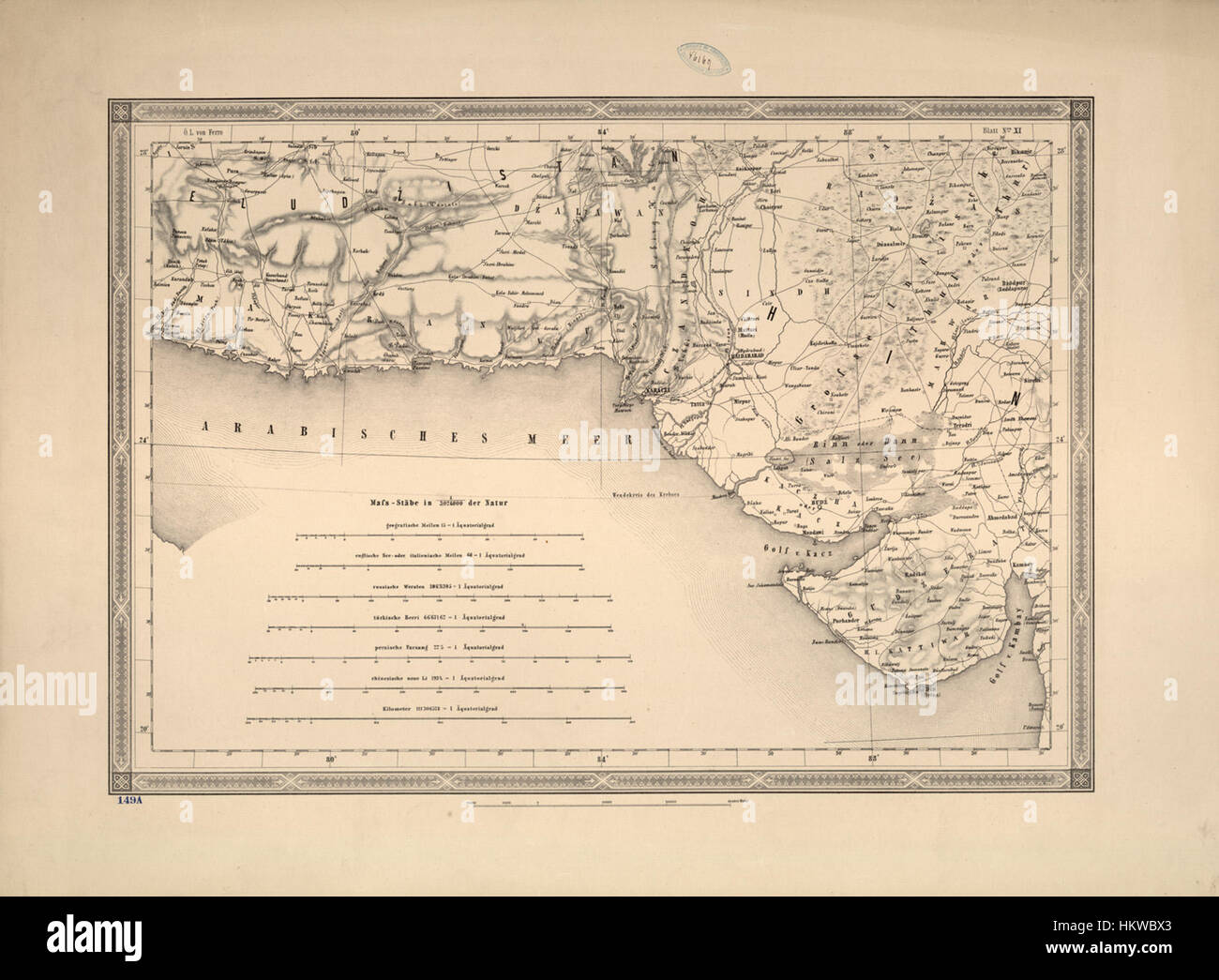 This map from the XI century offers a detailed representation of ...