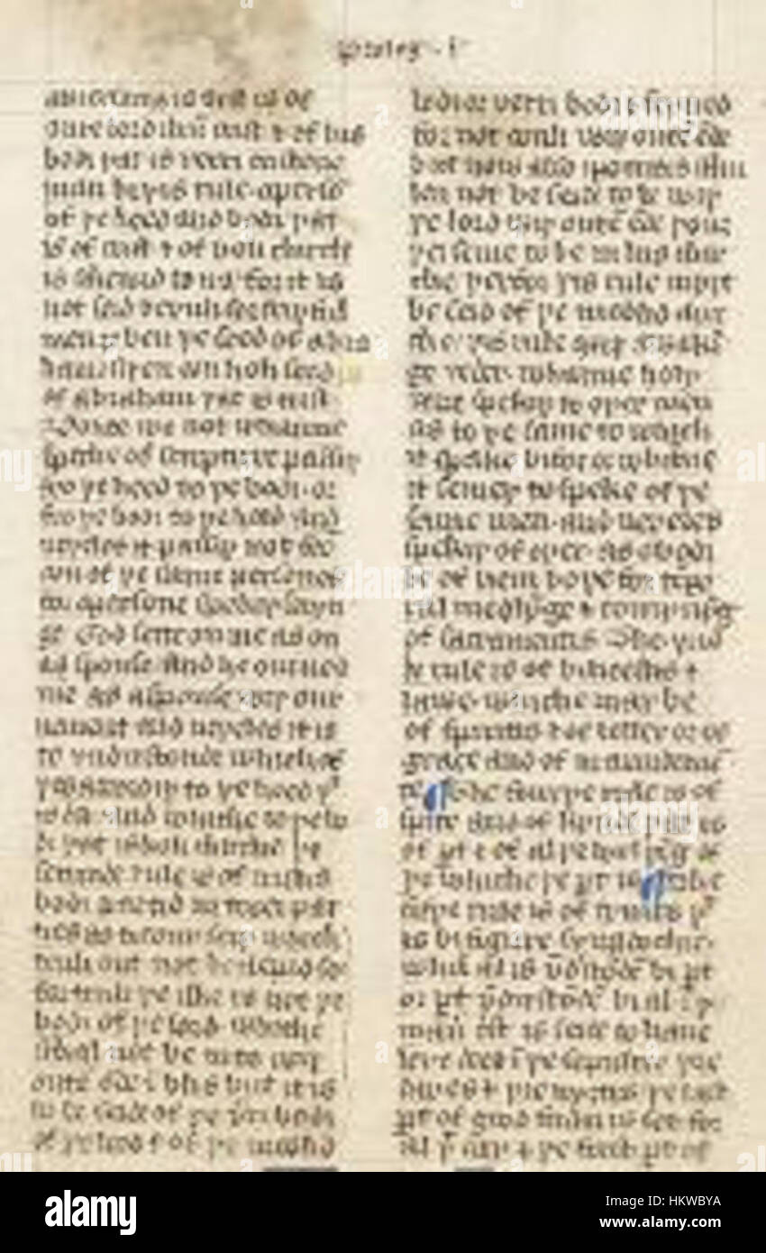 The General Prologue from Chaucer’s 'The Canterbury Tales,' written in ...