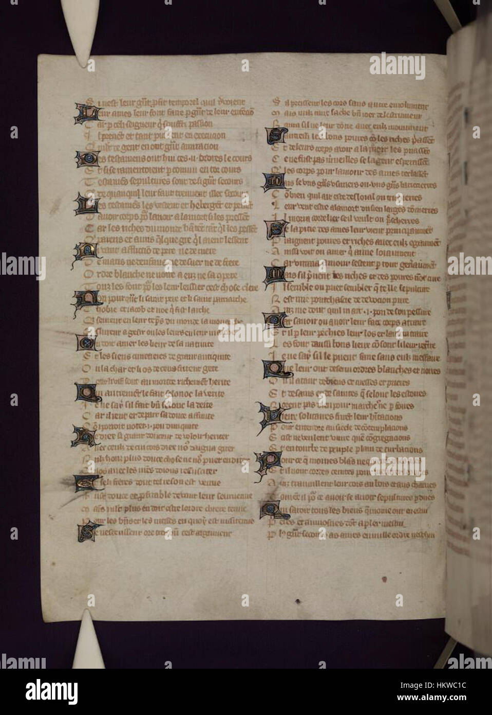 This manuscript from the Bodleian Libraries features the famous French ...