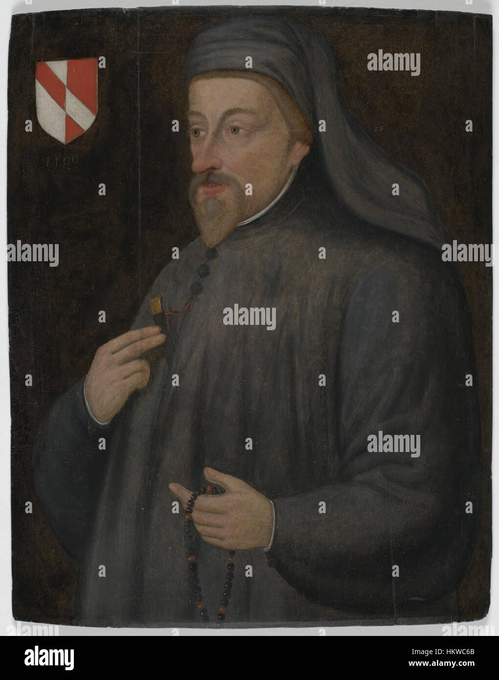 Geoffrey chaucer art hi-res stock photography and images - Alamy