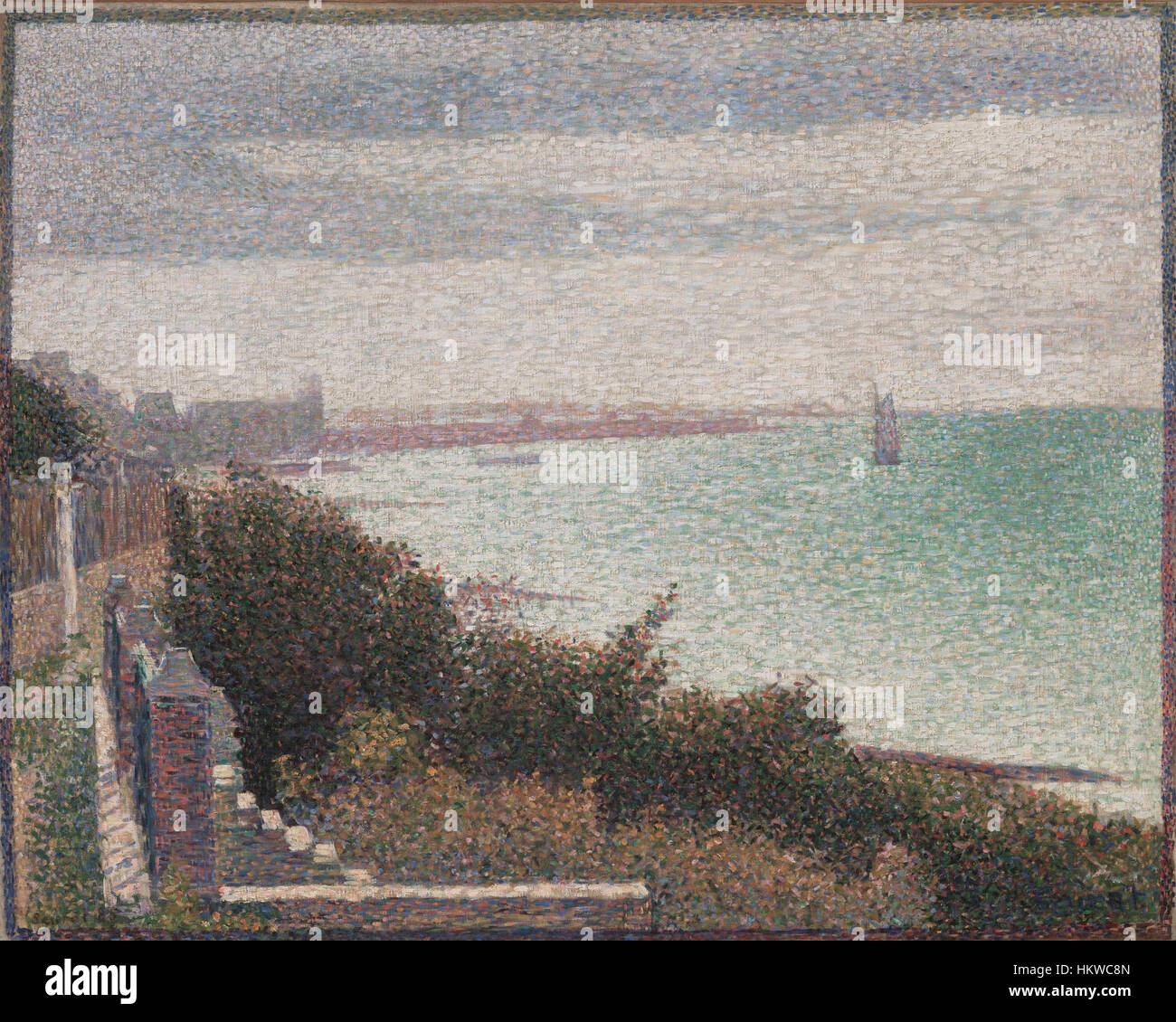 Georges pierre seurat grandcamp hi-res stock photography and images - Alamy