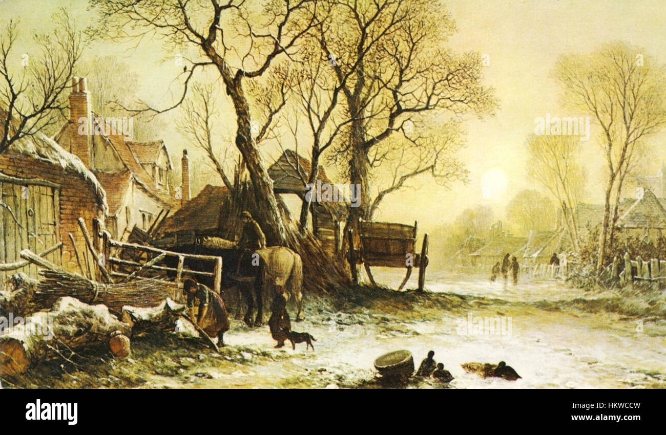 This painting by George Augustus Williams showcases his skill in ...