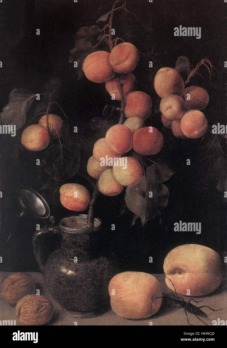 George Flegel Peaches Stock Photo - Alamy