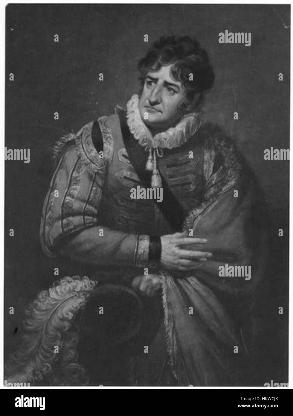 This portrait depicts actor George Frederick Cooke in the role of Iago ...