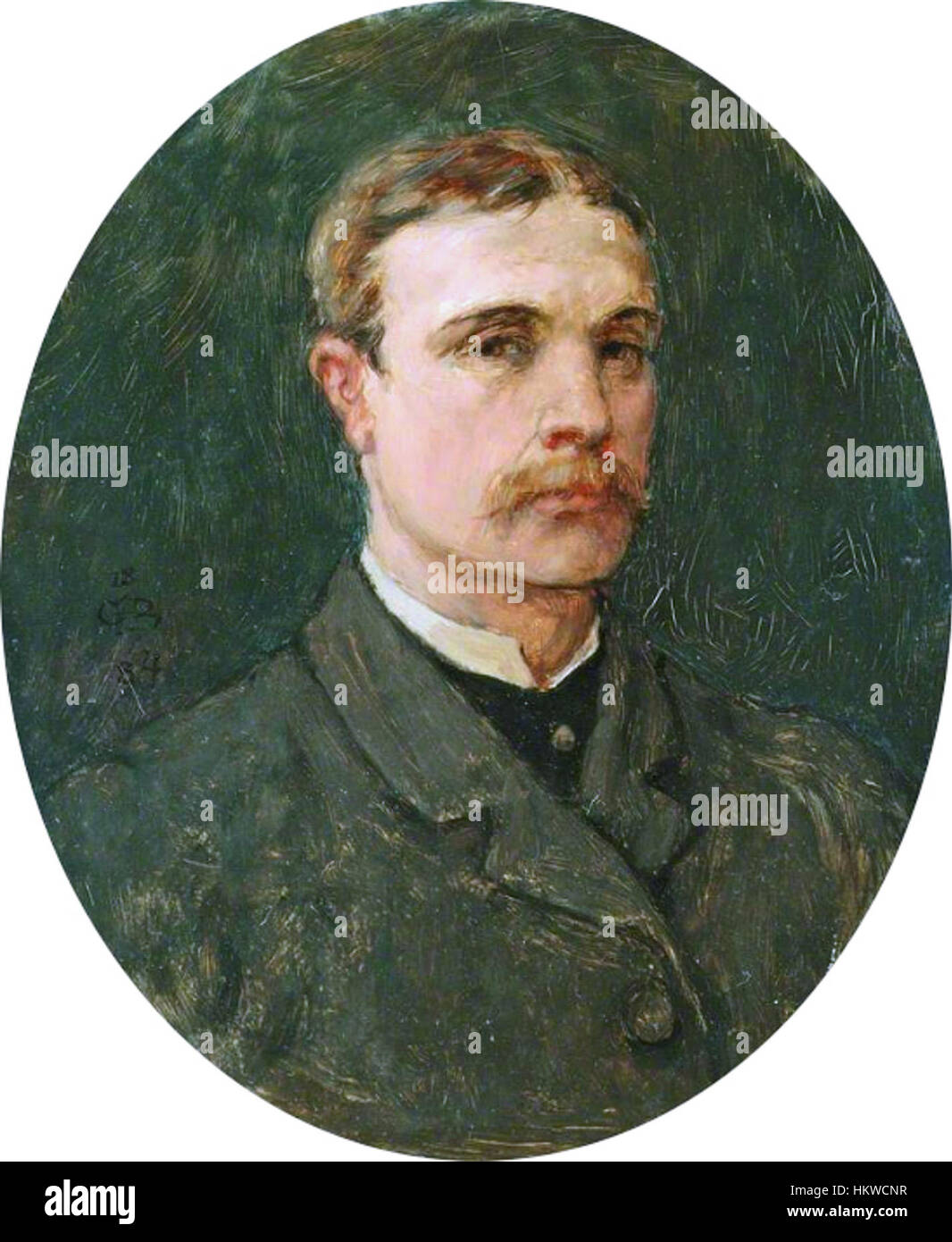 This portrait of George Henry Boughton, painted by the artist himself ...
