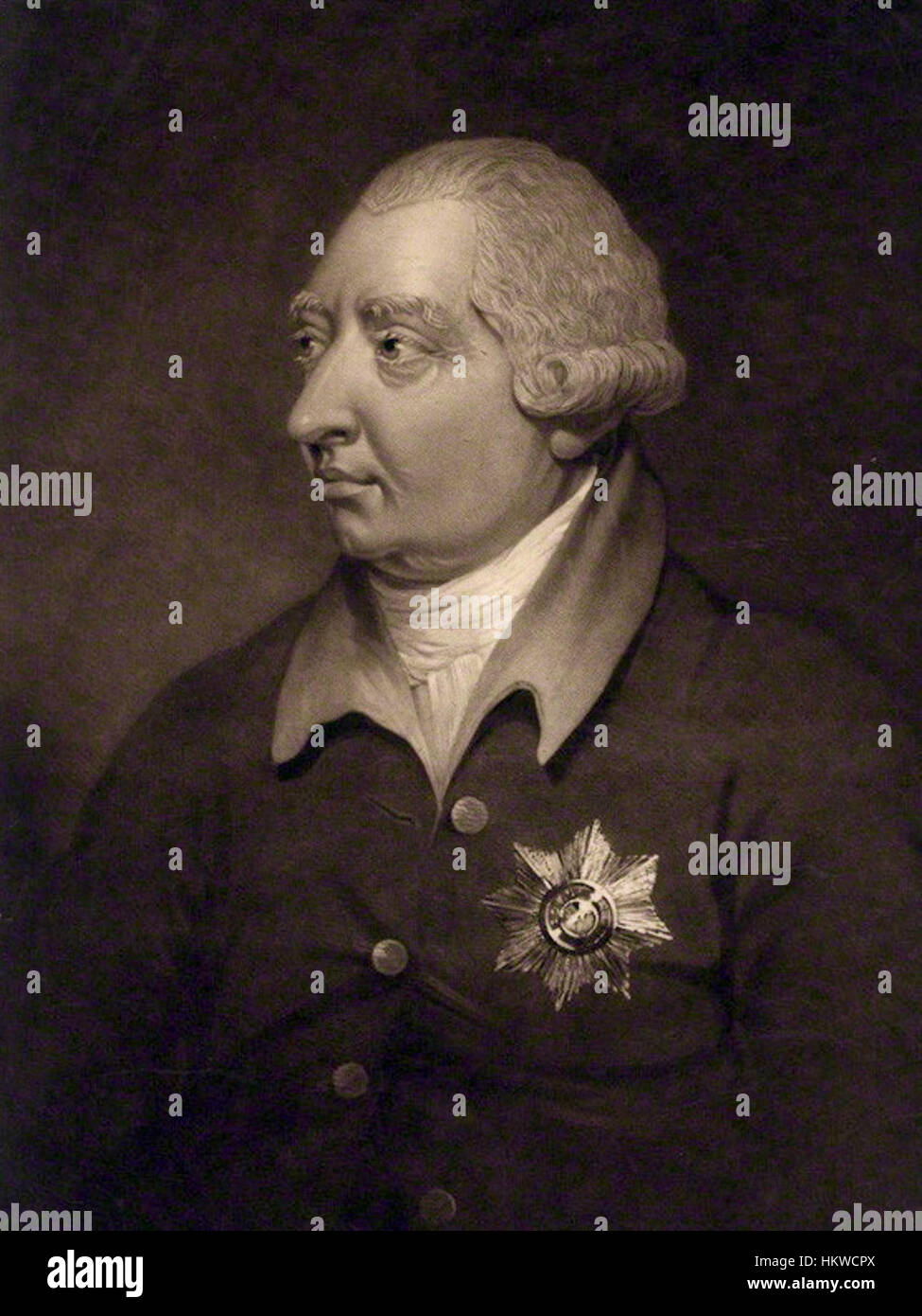 This 1811 portrait of King George III captures the monarch during his ...