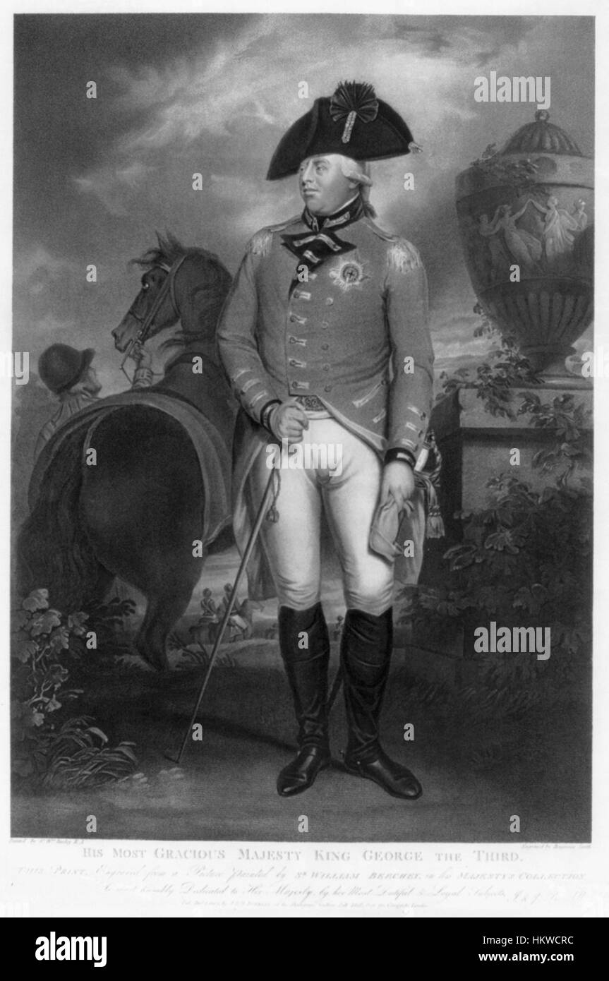 George iii painting hi-res stock photography and images - Alamy