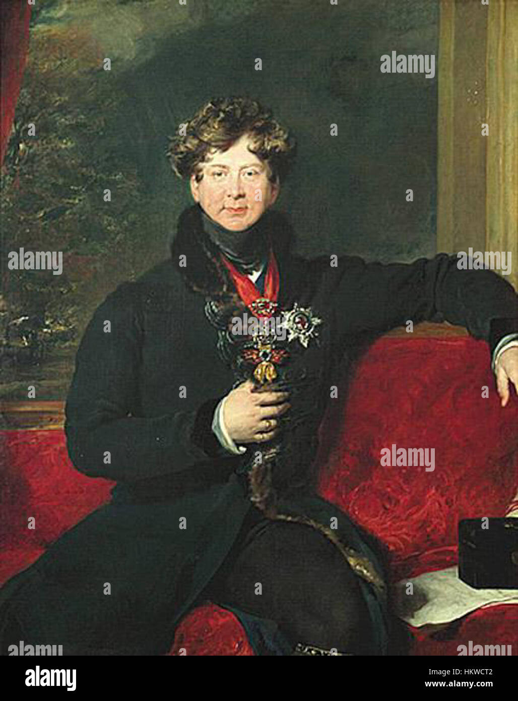 King george iv portrait hi-res stock photography and images - Alamy