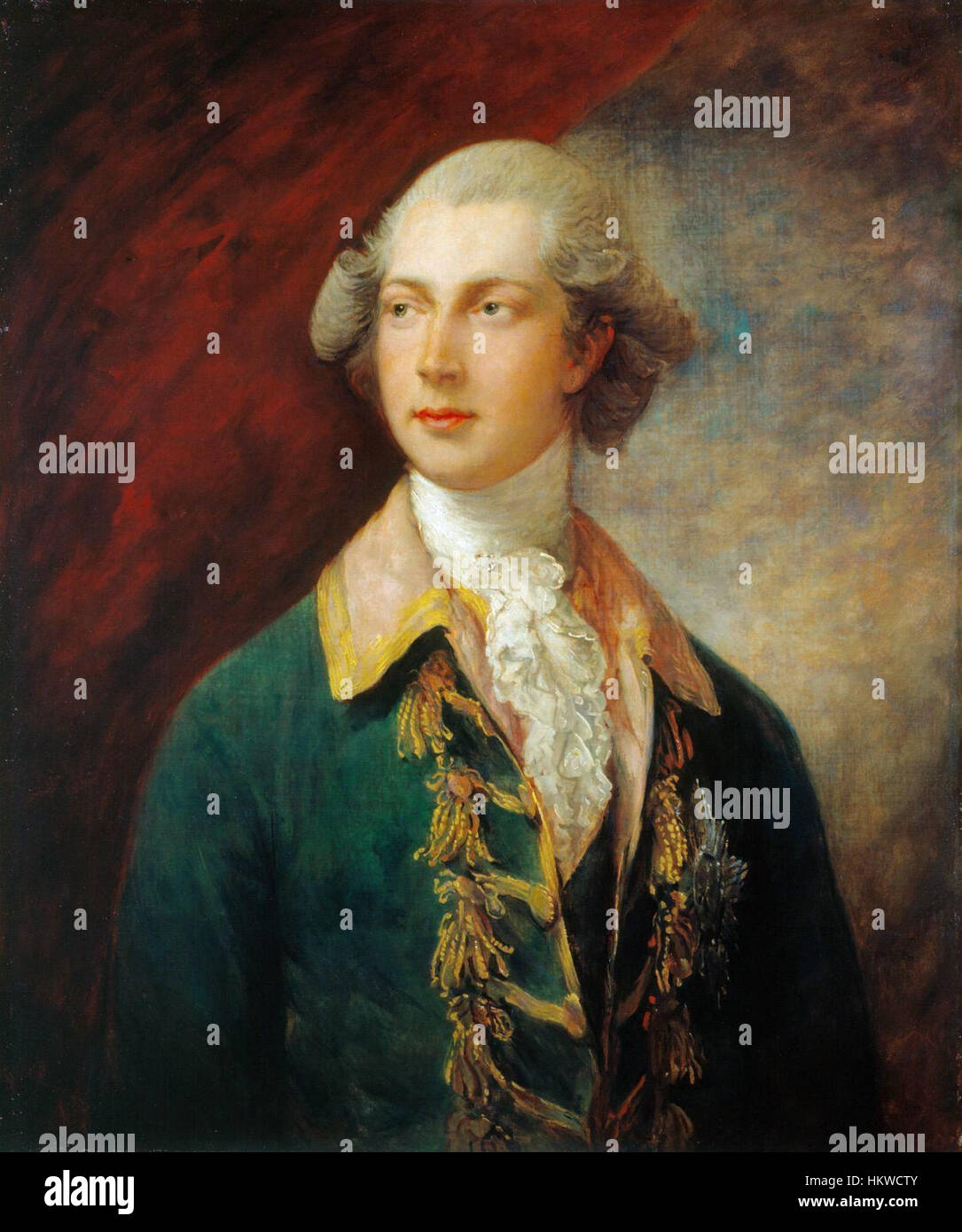 A painting of George IV as the Prince of Wales, created after the ...