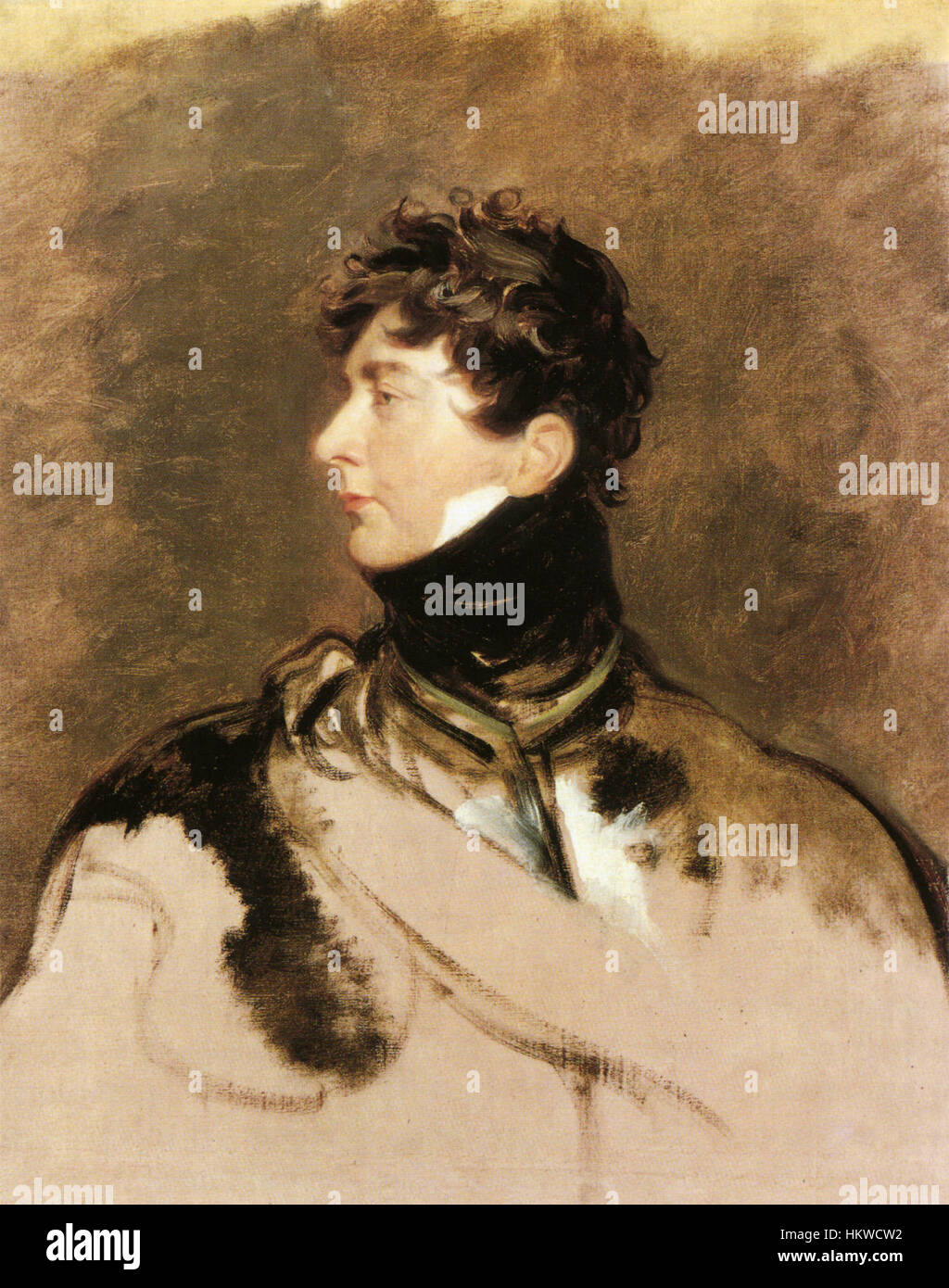 Sir Thomas Lawrence’s portrait of George IV depicts the British monarch ...