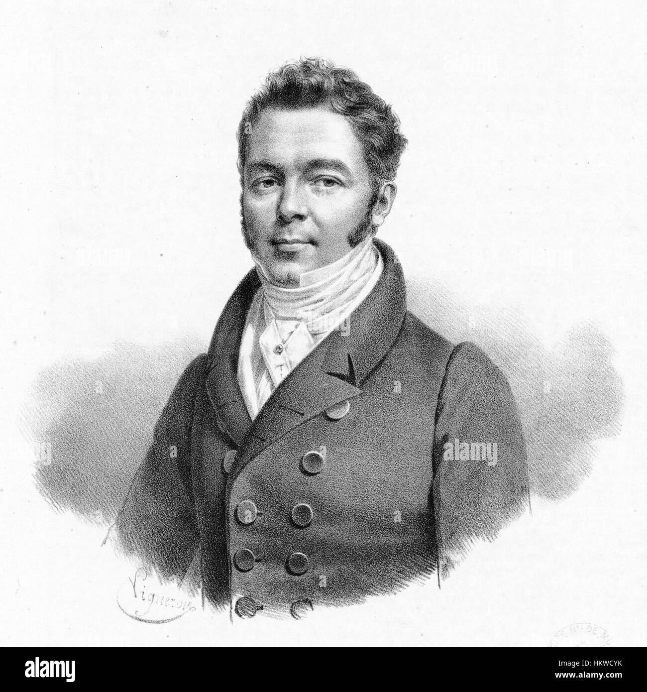 The painting of George Onslow is a representation of the famous ...