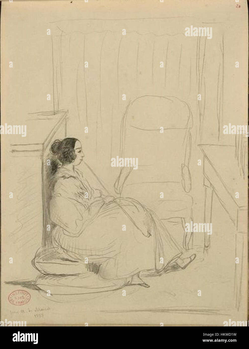 George sand sketch hi-res stock photography and images - Alamy