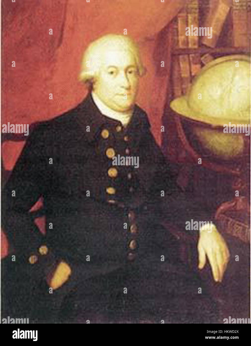 George Vancouver portrait Stock Photo - Alamy