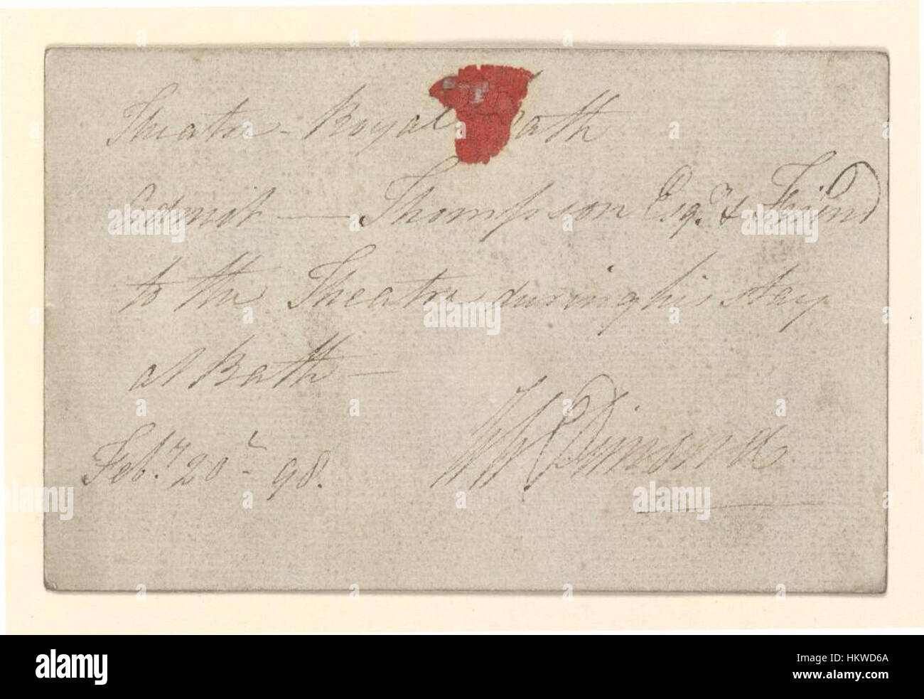This historical manuscript ticket from the Bodleian Libraries grants ...