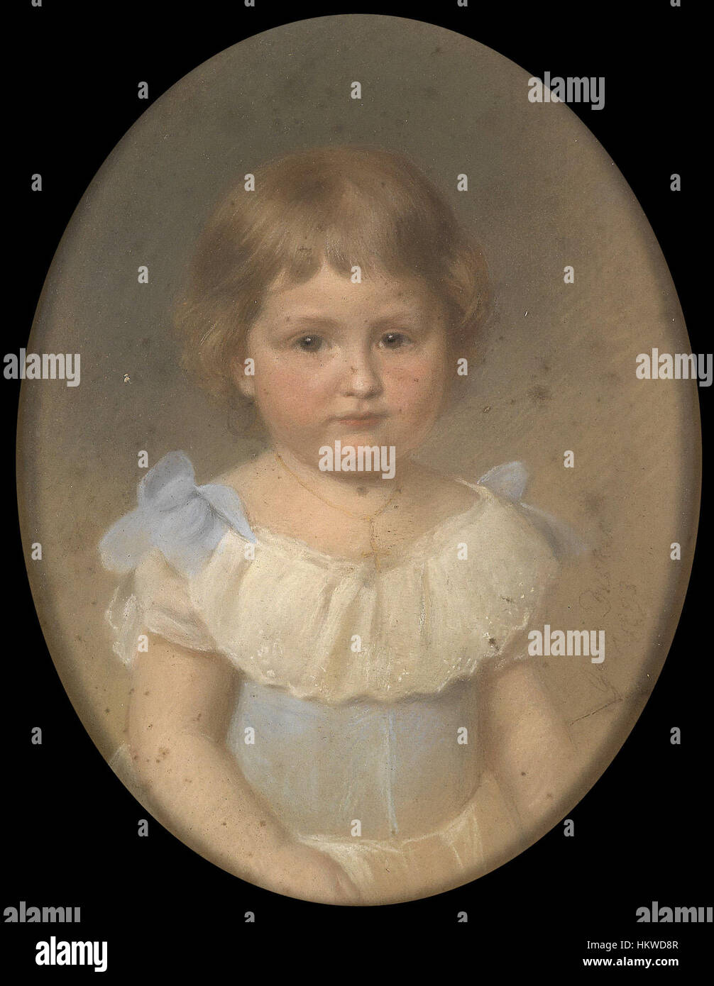 'Erzherzogin Margarethe' (1893) by Georg Decker is a portrait of ...