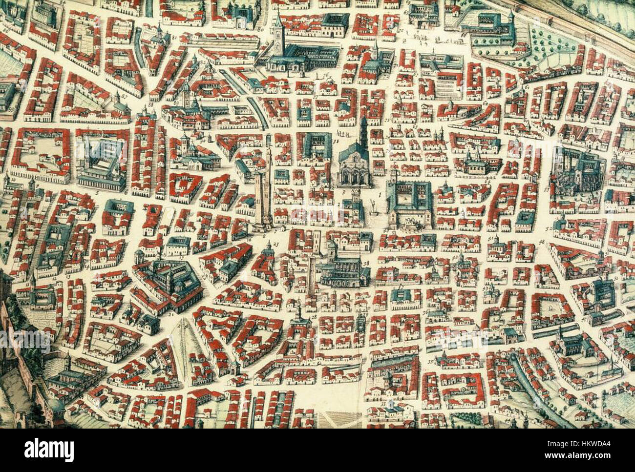 Hematology Bologna Map Free Satellite Location Map Of Bologna,