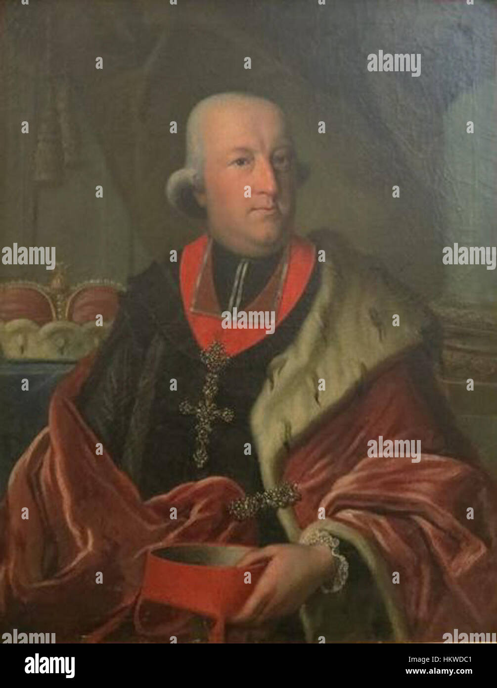 This portrait of Georg Karl von Fechenbach, an important 18th-century ...