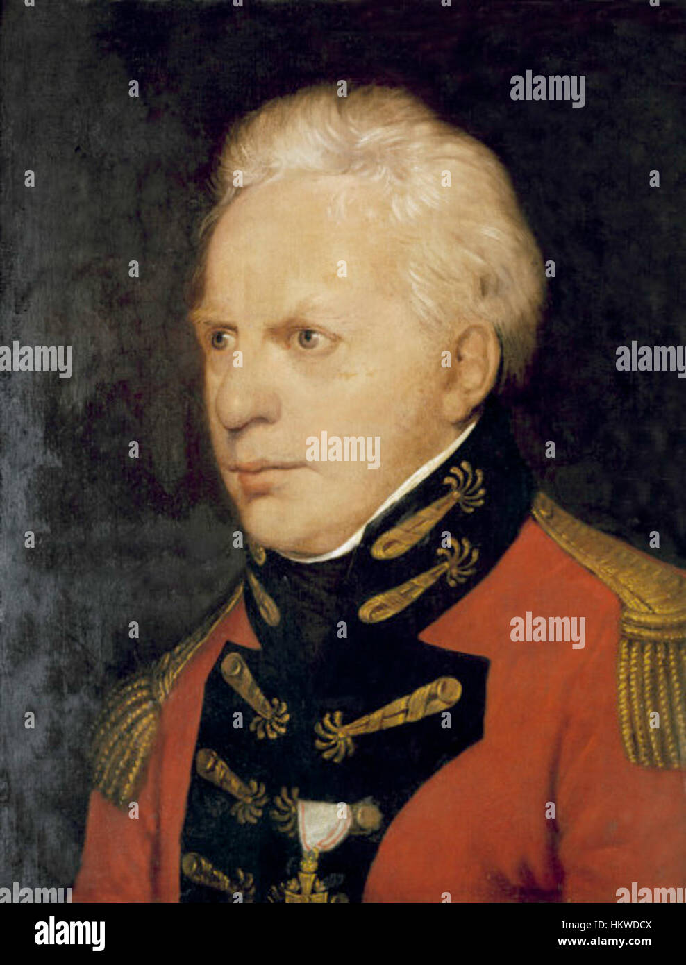 This portrait of Georg Nicolaus Nissen, painted in 1809, is a ...