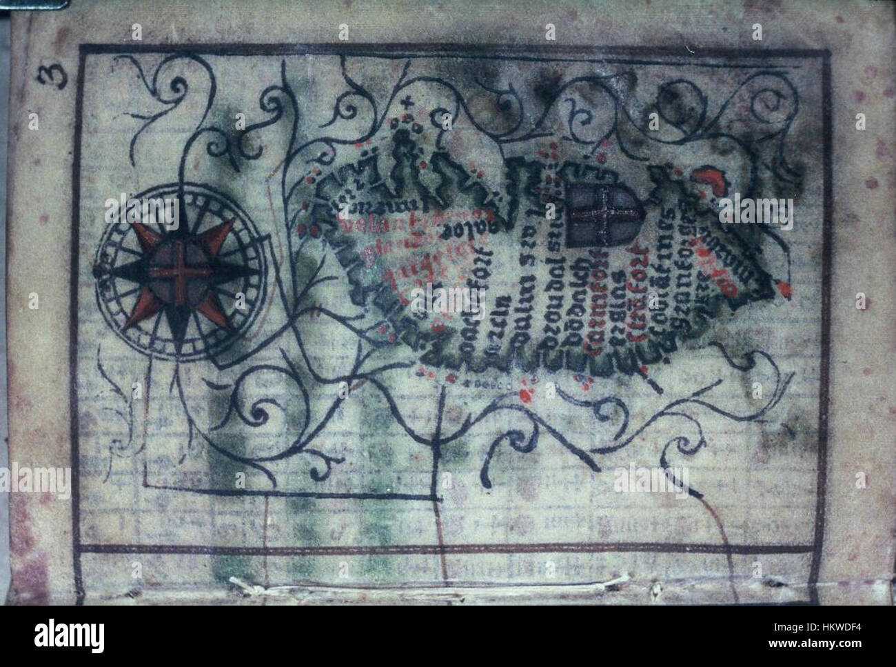 This historical map of Ireland, preserved in the Bodleian Libraries ...