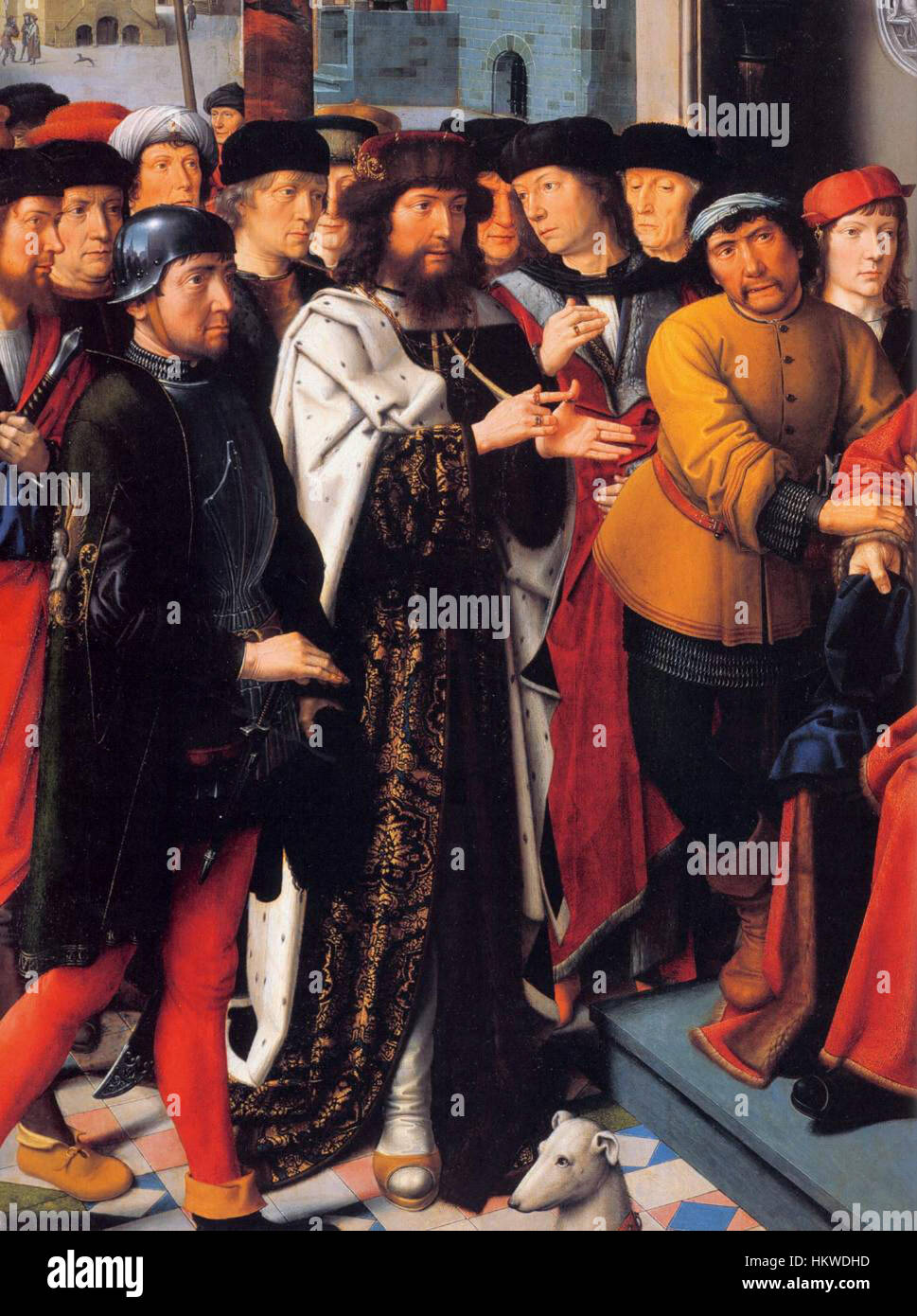 This detailed portion of Gerard David’s 'The Judgment of Cambyses ...