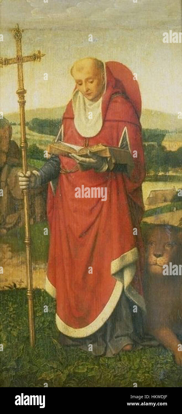 This painting by Gerard David depicts Saint Jerome, one of the most ...
