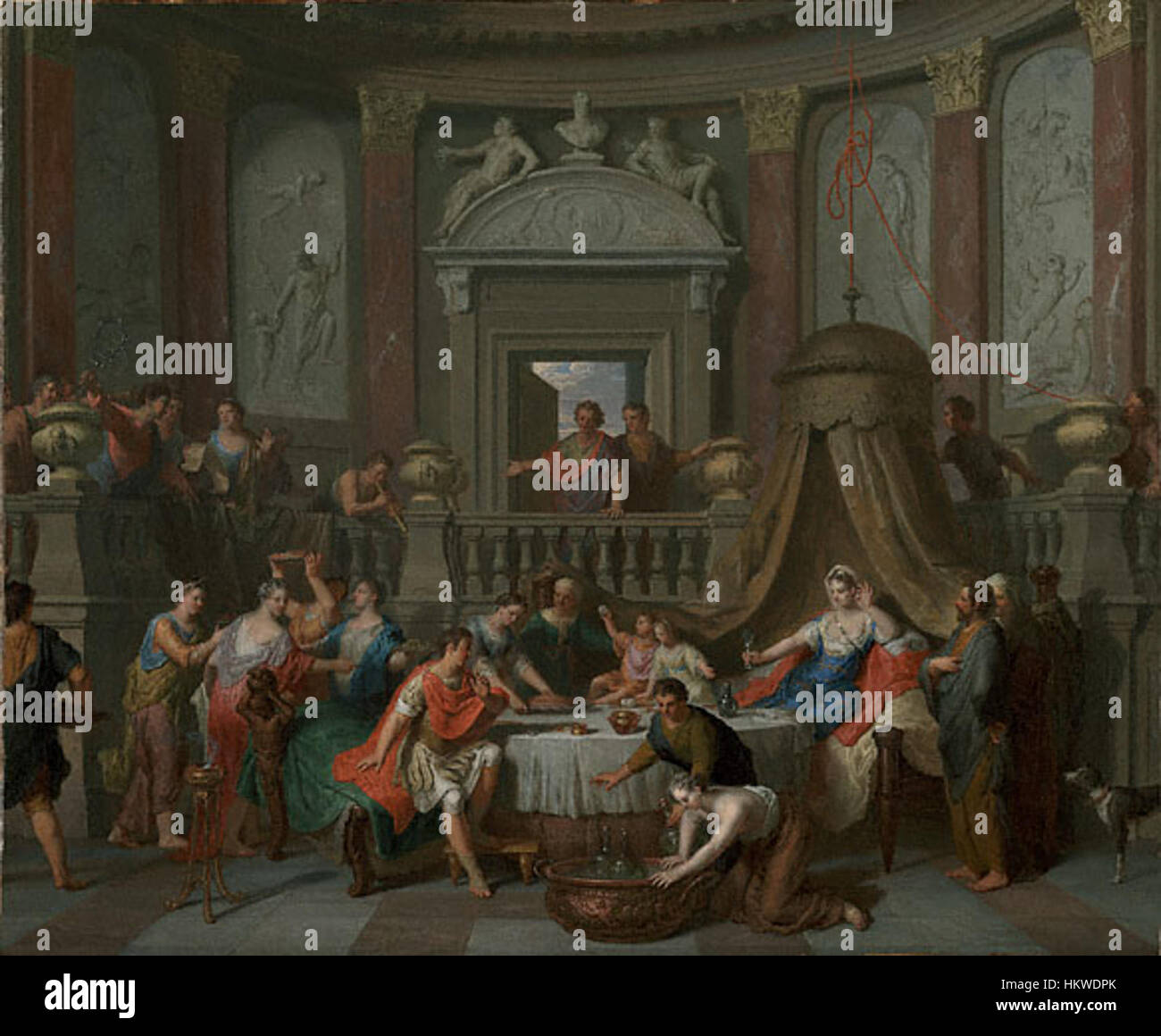 The Banquet Of Cleopatra High Resolution Stock Photography and Images ...