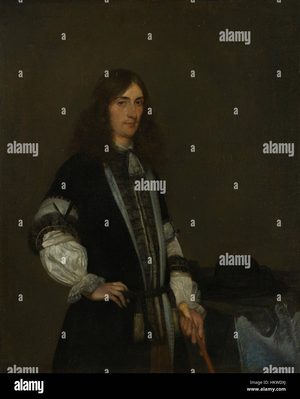 An example of Gerard ter Borch (II)’s painting, showcasing his refined ...