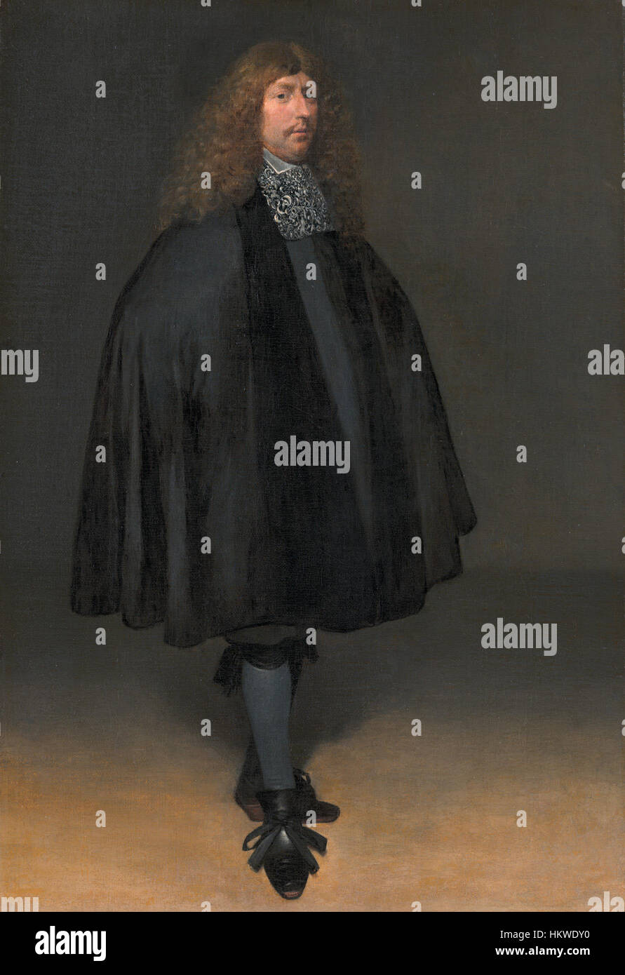 'Zelfportret' (Self-Portrait) by Gerard ter Borch is a renowned oil ...